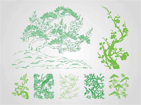 Vector Trees Ai Uidownload