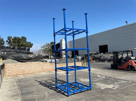 Pallet Stacking Rack Heavy Duty Portable Storage Racks Sandbaggy