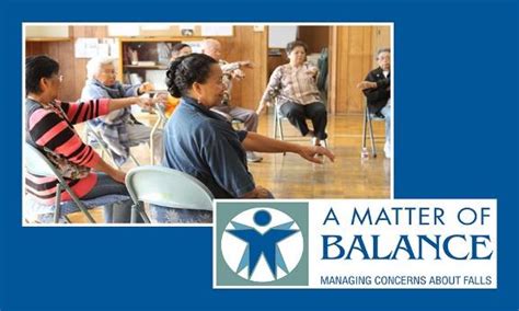 A Matter Of Balance Class Warner Hospital