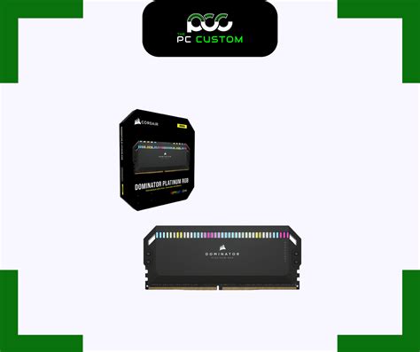 Corsair Dominator Platinum Rgb 32gb 16gbx2 6200mhz Ddr5 Black The Pc