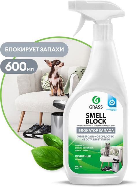 Купить Grass поглотитель запахов и влаги Smell Block 600 мл в кредит в ...