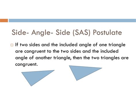 PPT Side Side Side SSS Postulate PowerPoint Presentation Free Download ID 3152209