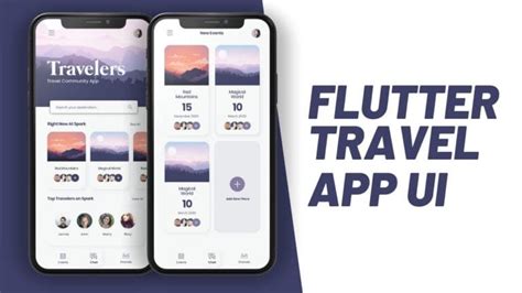 flutter travel app 🌍📱 using flutter ui design with source code flutter stuff