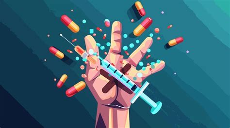 El Concepto Del Día De Concienciación Sobre El Abuso De Drogas