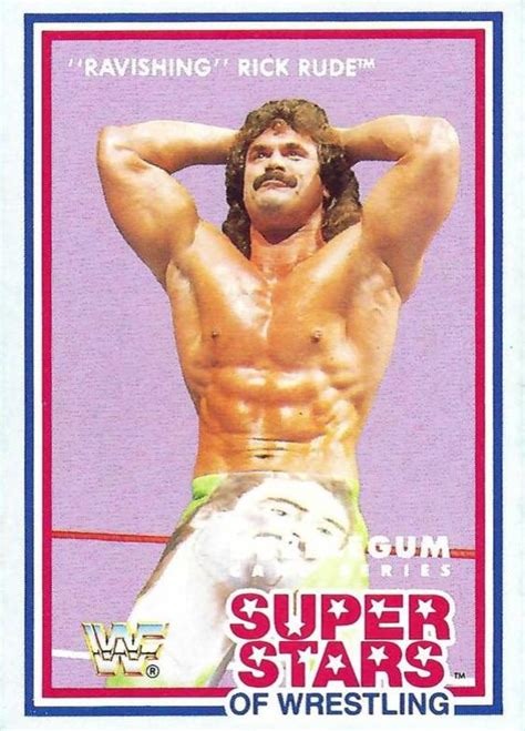 Ravishing Rick Rude 8 Prices 1989 Wwf Superstars Of Wrestling Series