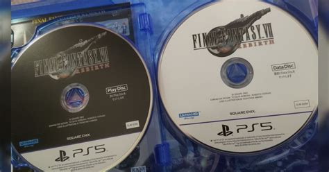 Ff7リバース、ディスク1とディスク2印刷ミス、ソニーなにやってんの Togetter トゥギャッター