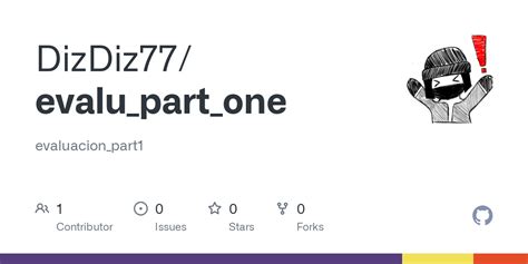 Github Dizdiz Evalu Part One Evaluacion Part