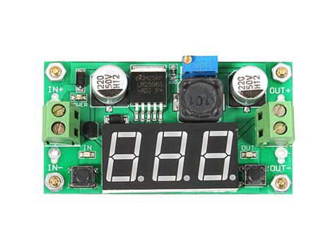 LM2596 Step Down Module With Voltage Display Senith Electronics