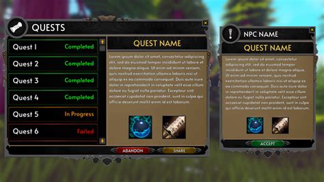 Obsidian Ui Rpg Mmorpg Arpg