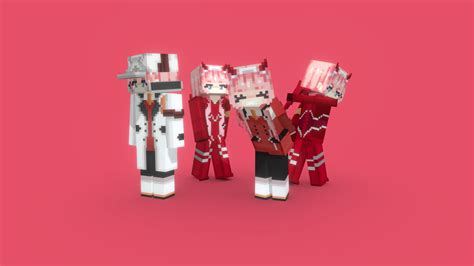 Minecraft Skins Zero Two At Jenenge Blog