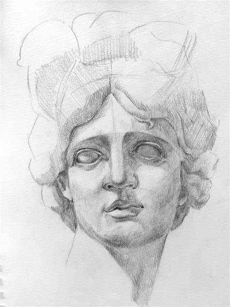 Facial Proportions How To Start Drawing A Portrait Antique