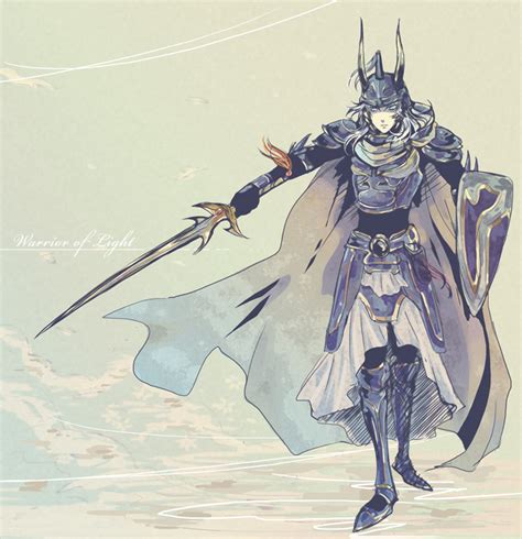 Jo Artist Warrior Of Light Ff1 Dissidia Final Fantasy Final