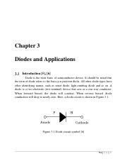Understanding Diodes And Their Applications A Comprehensive Course Hero