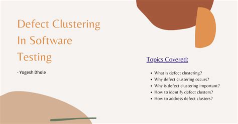 Defect Clustering In Software Testing