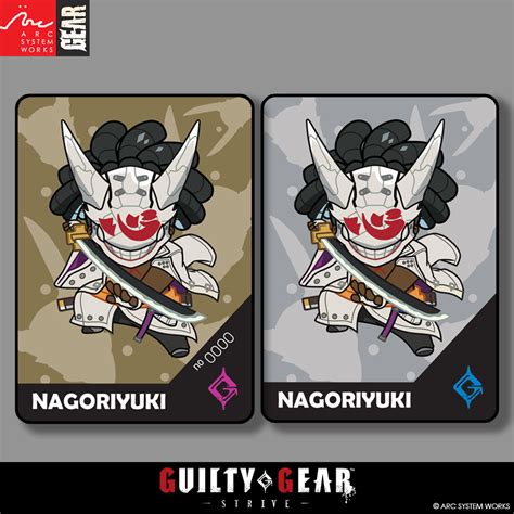 Guilty Gear Strive Precious Chibi Card Nagoriyuki Arcshopus