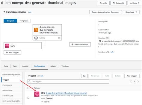 Use An S3 Bucket Event To Trigger Sqs Queue To Insert Image Info Into
