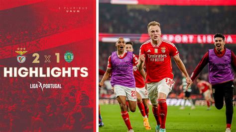 Resumo Highlights SL Benfica Sporting CP YouTube