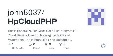 Github John5037hpcloudphp This Is Generalize Hp Class Used For
