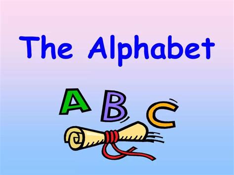 Ppt The Alphabet Powerpoint Presentation Free Download Id6239139