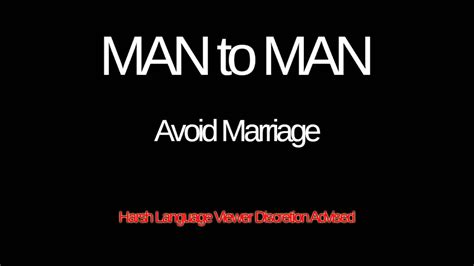 Mgtow Why Should You Avoid Marriage Youtube