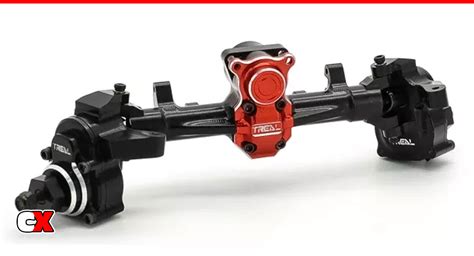TREAL SCX24 Front Rear Aluminum Portal Axle Kits CompetitionX