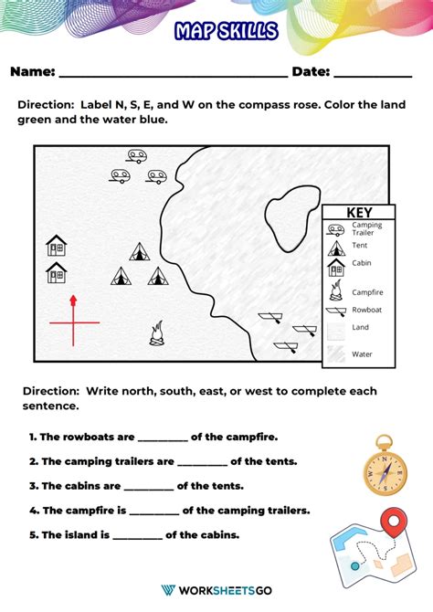 Map Skills Worksheets Worksheetsgo