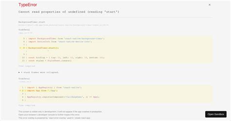 React Native Webrtcreact Native Callkeep Example Codesandbox