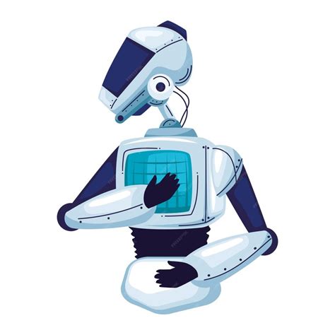 Free Vector Robot Ai Technology Innovation