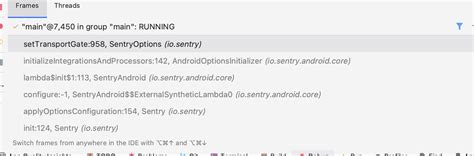 Settransportgate Has No Effect · Issue 2565 · Getsentrysentry Java