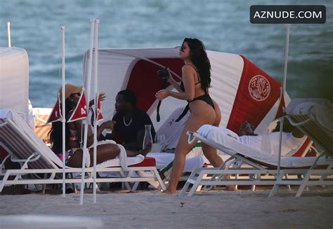 Janice Rami Sexy With Rapper Meek Mill And Friends On The Beach In