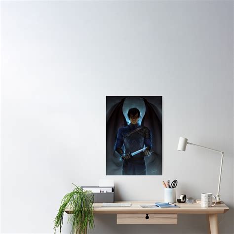 Acotar Azriel And Truth Teller Poster For Sale By Naarielart Redbubble