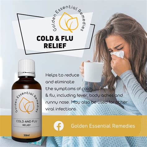 Cold And Flu Relief Golden Essential Remedies