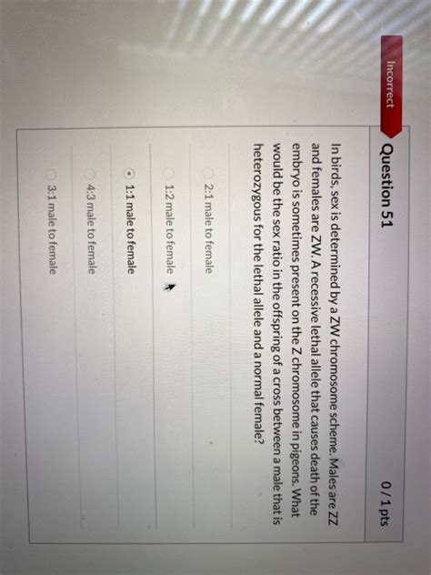 Solved Incorrect Question 44 01 Pts In A Cell Undergoing