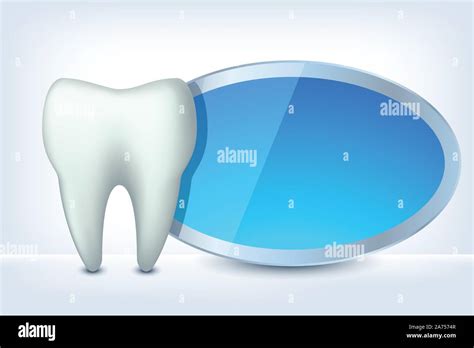 Tooth And Label Stock Vector Image And Art Alamy