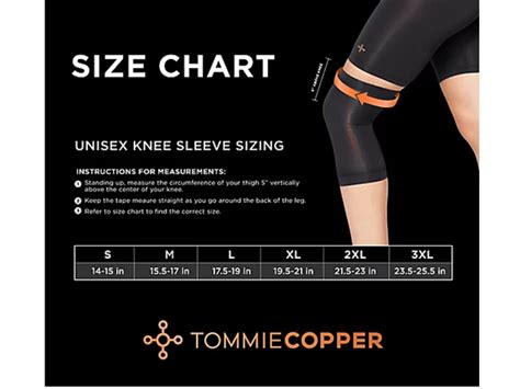 2 Pk Tommie Copper Compression Sleeves