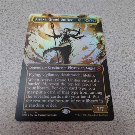 Yahooオークション Mtg One 偉大なる統一者 アトラクサ 英語foil 一