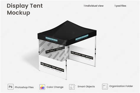 Premium Psd Display Tent Mockup Premium Psd