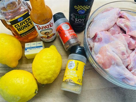 Honey Hot Lemon Pepper Wings Cooks Well With Others
