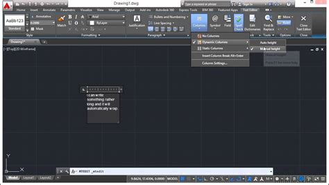 Infiniteskills Learning Autodesk Autocad 2015 Multi Line Text Youtube