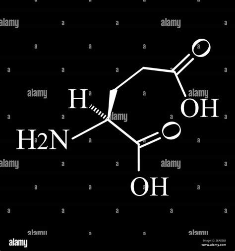Glutamic Acid Is An Amino Acid Chemical Molecular Formula Glutamic
