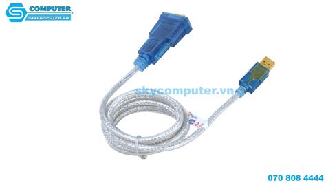 Dây Cáp Chuyển đổi Usb To Rs232 Female Chip Pl2303