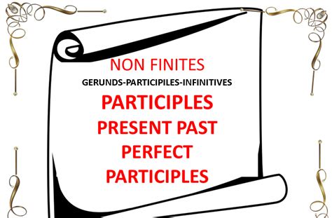 English Learning Made Easy Simple PARTICIPLES PRESENT PAST AND PERFECT PARTICIPLES