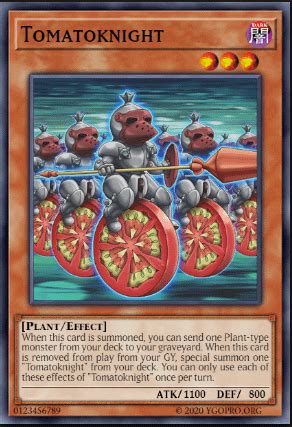 Tomatoknight Rcustomyugioh