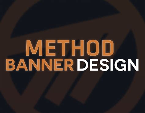 Method Banner Design On Behance