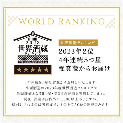 小西酒造 ｜ 特集ページ