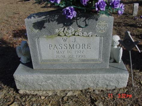 William J Passmore 1927 1998 Find A Grave Memorial