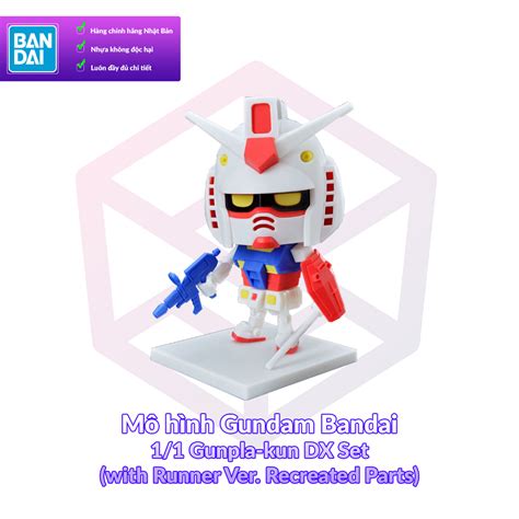 Mô Hình Gundam Bandai 11 Gunpla Kun Dx Set With Runner Ver Recreated