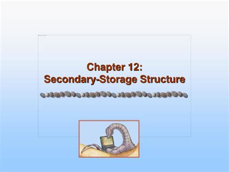 Ppt Chapter Secondary Storage Structure Powerpoint Presentation