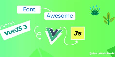 font awesome with vuejs 3 dev community