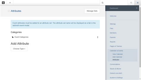 No Way To Add Calendar Attribute Value In Dashboard · Issue 6391 · Concretecmsconcretecms · Github
